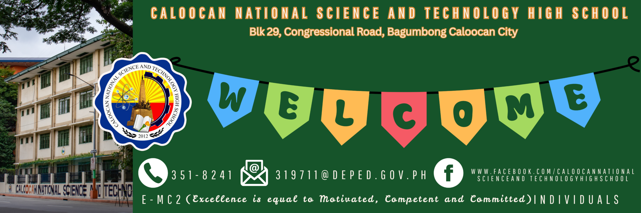 Caloocan National Science & Technology High School | 29 Congressional ...